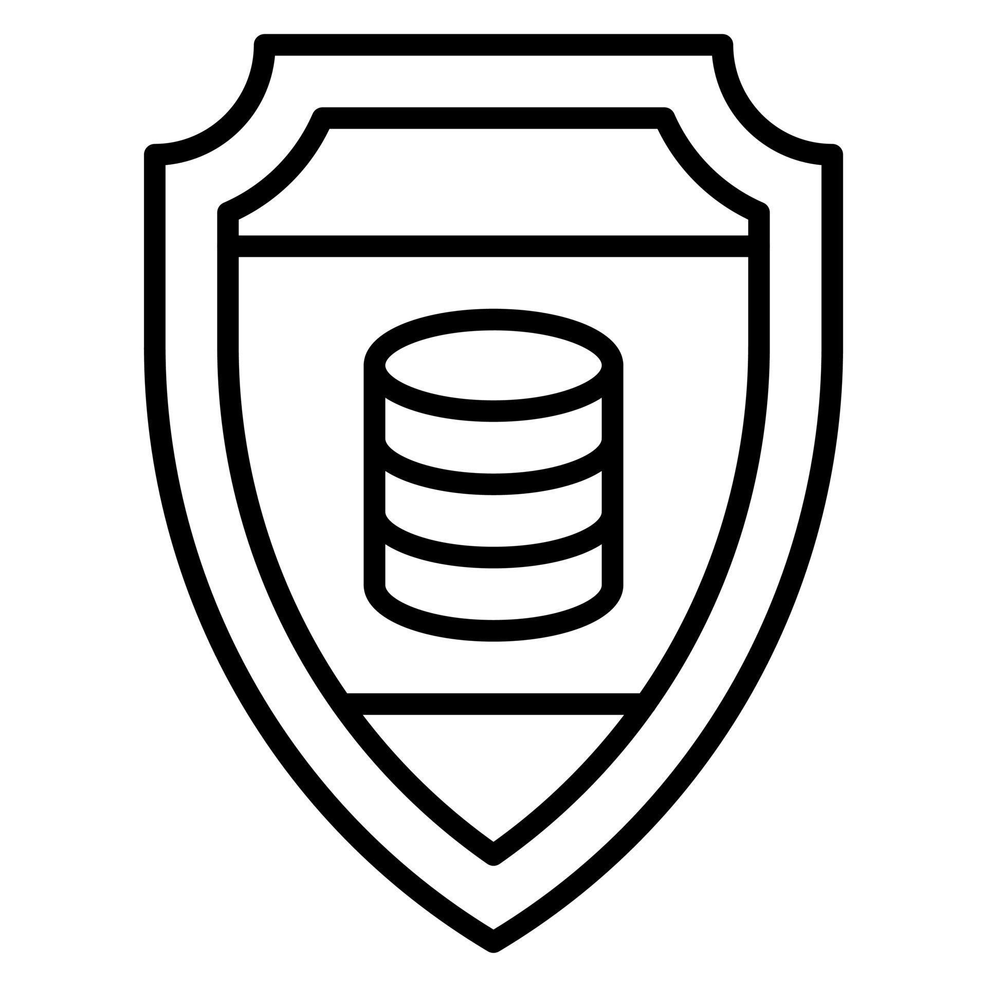 Database Security vector icon 21654035 Vector Art at Vecteezy