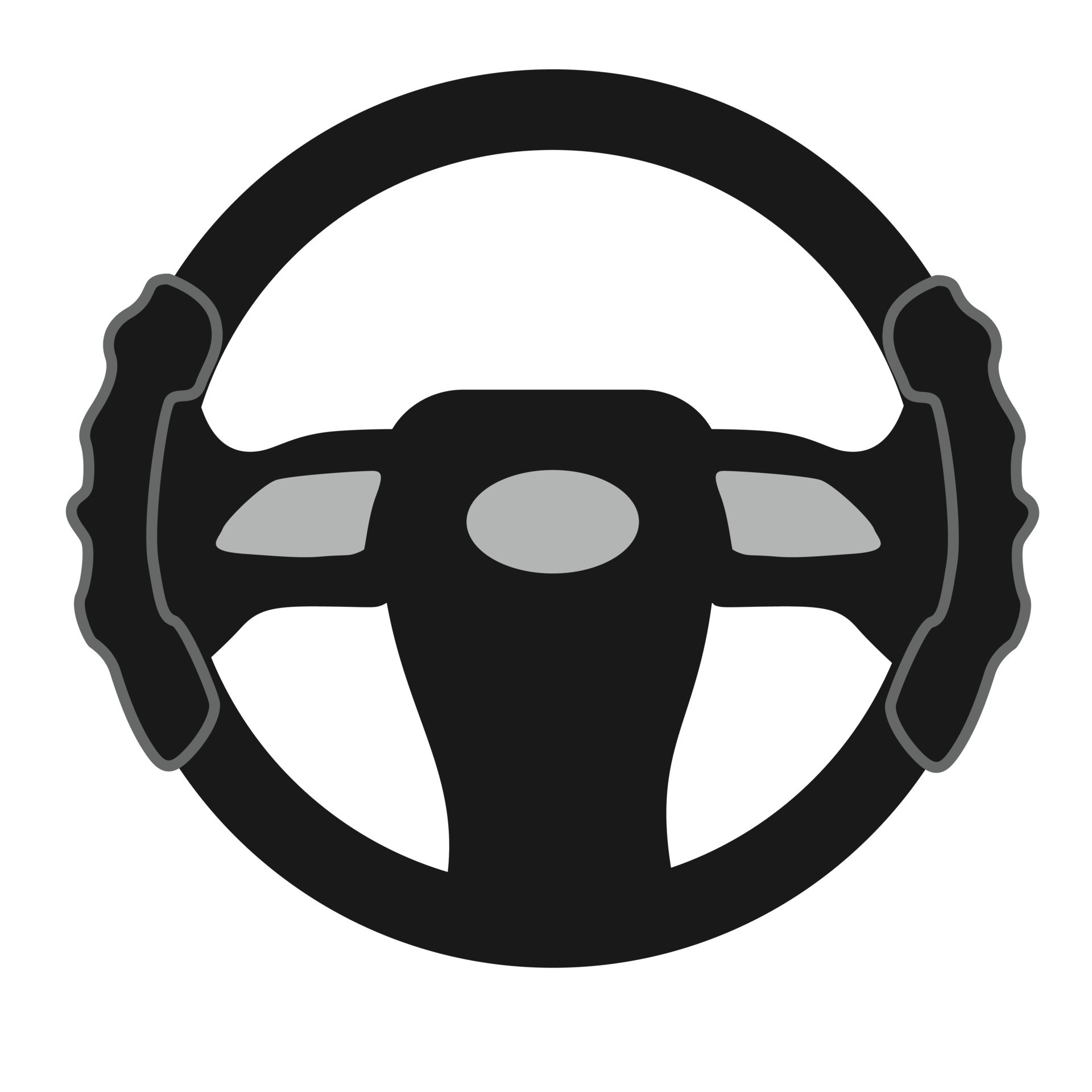 Car steering wheel stock vector image illustrations 21654916 Vector Art ...