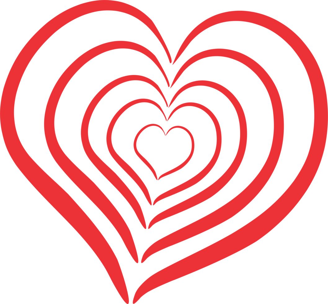 Red Heart Love Icon Layer 21656007 Png