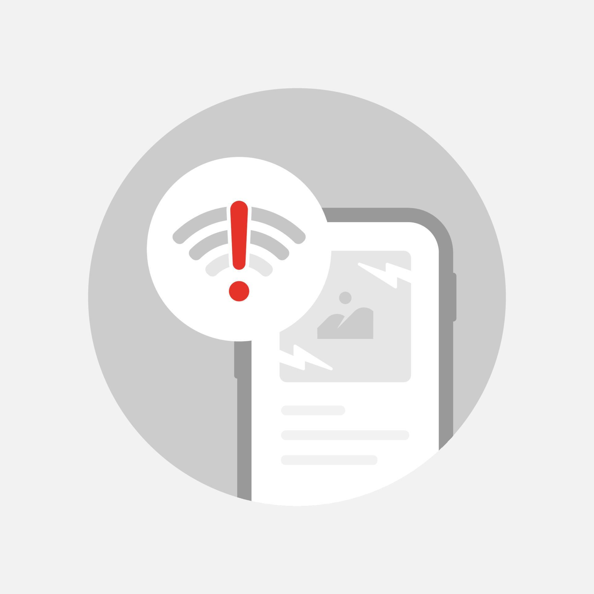 can not load page, no internet connection on mobile phone device ...