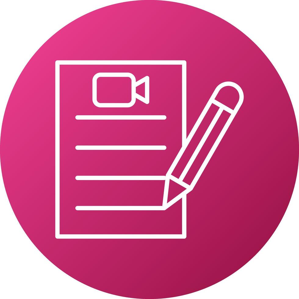 Script Icon Style 21656683 Vector Art at Vecteezy