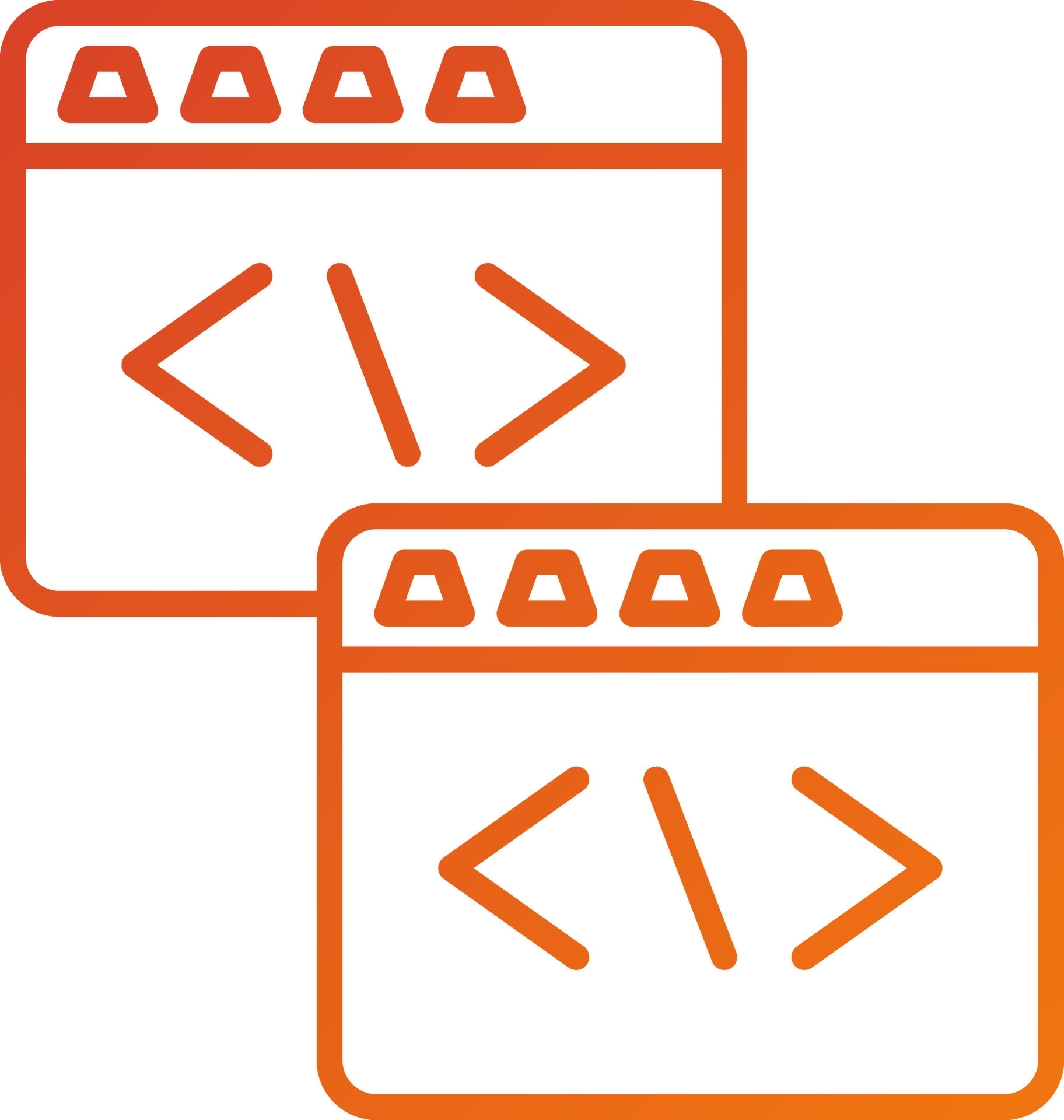 Code Refactoring Icon Style 21657137 Vector Art At Vecteezy