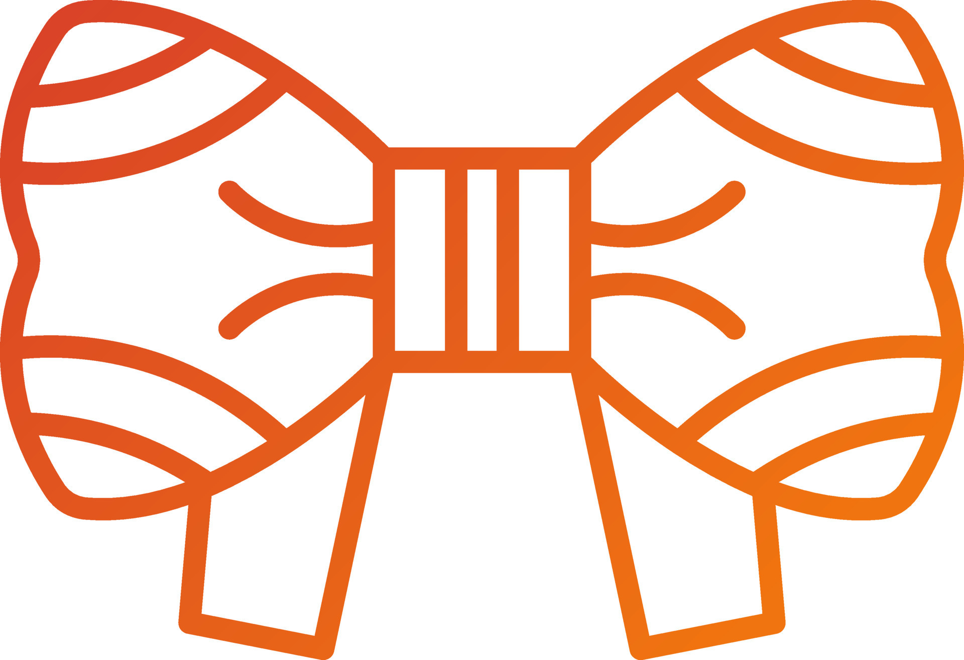 Bow Tie Icon Style 21658985 Vector Art at Vecteezy