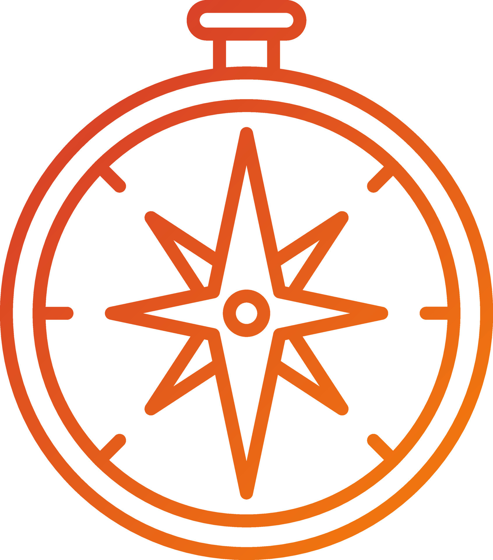 Compass Icon Style 21659072 Vector Art at Vecteezy