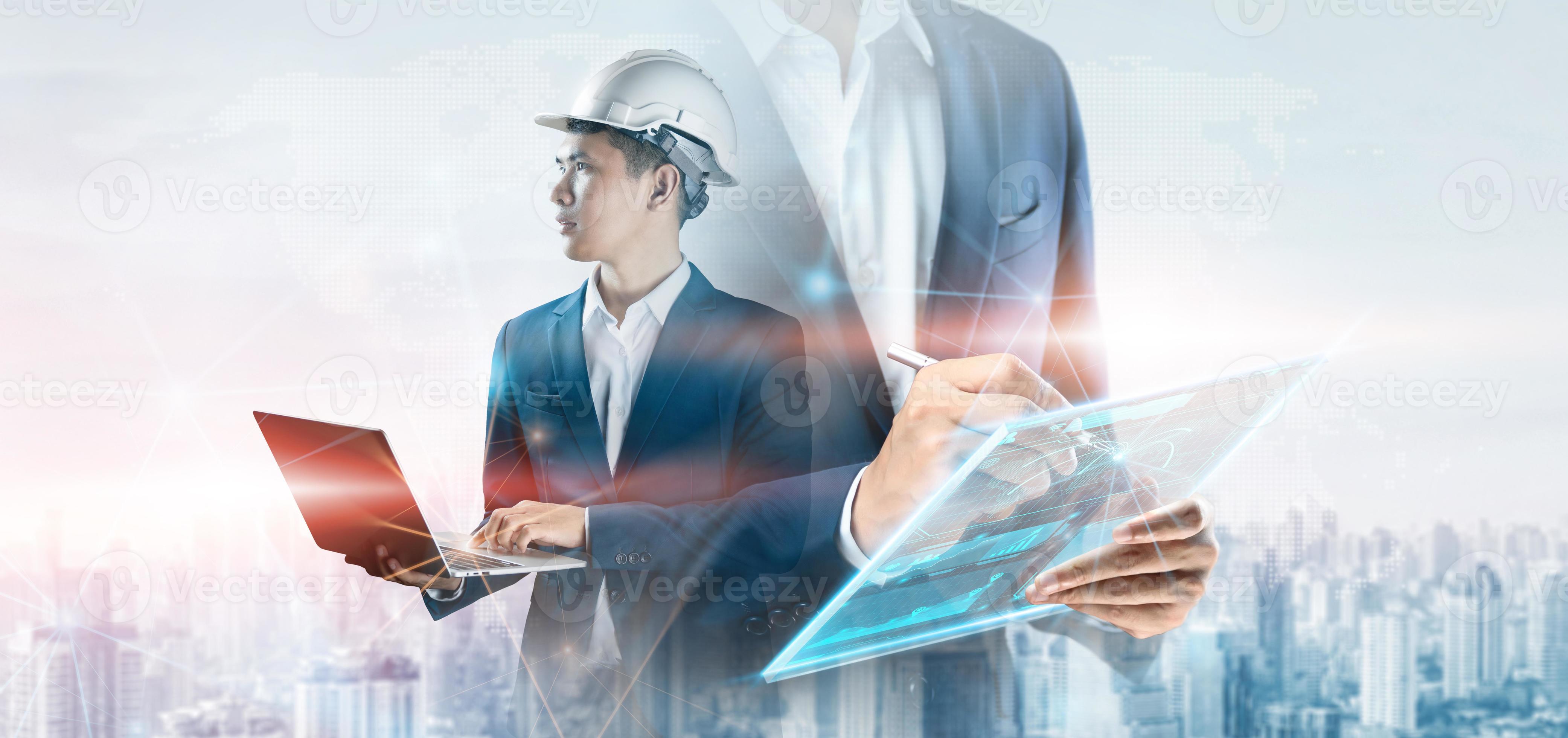 Business and technology ai digital future innovation of engineering ...