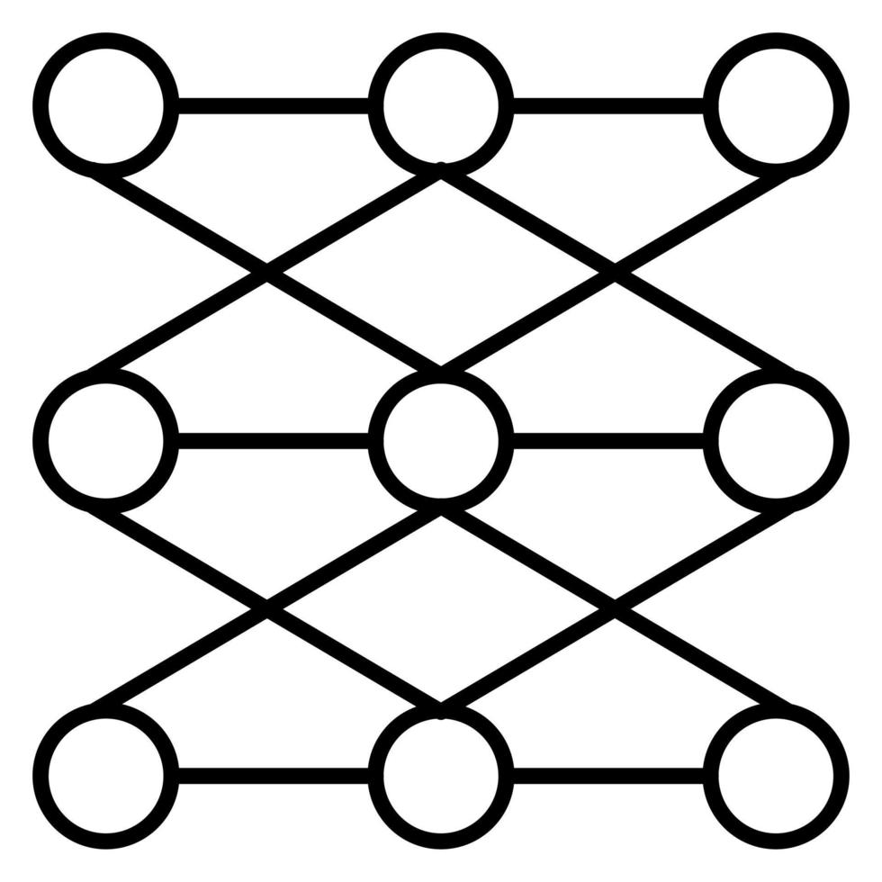 Deep Learning vector icon 21660772 Vector Art at Vecteezy