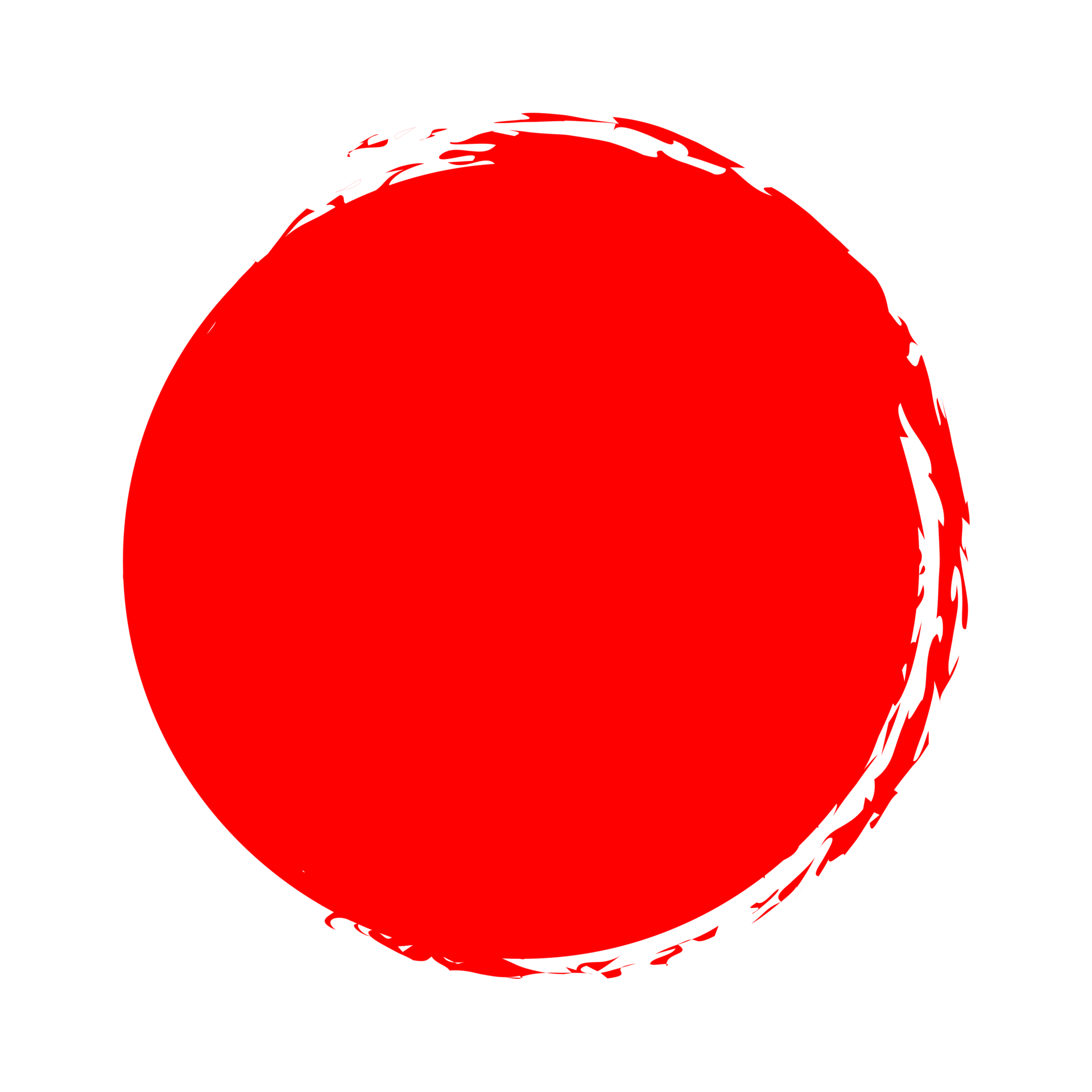 Red Brush Circle Png 21662381 PNG