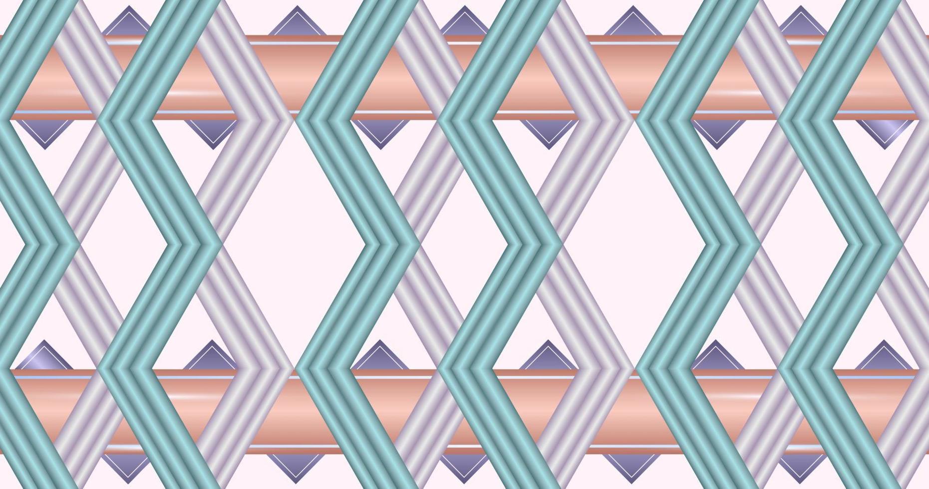 Abstract geometric background in spring color 21663438 Vector Art at ...