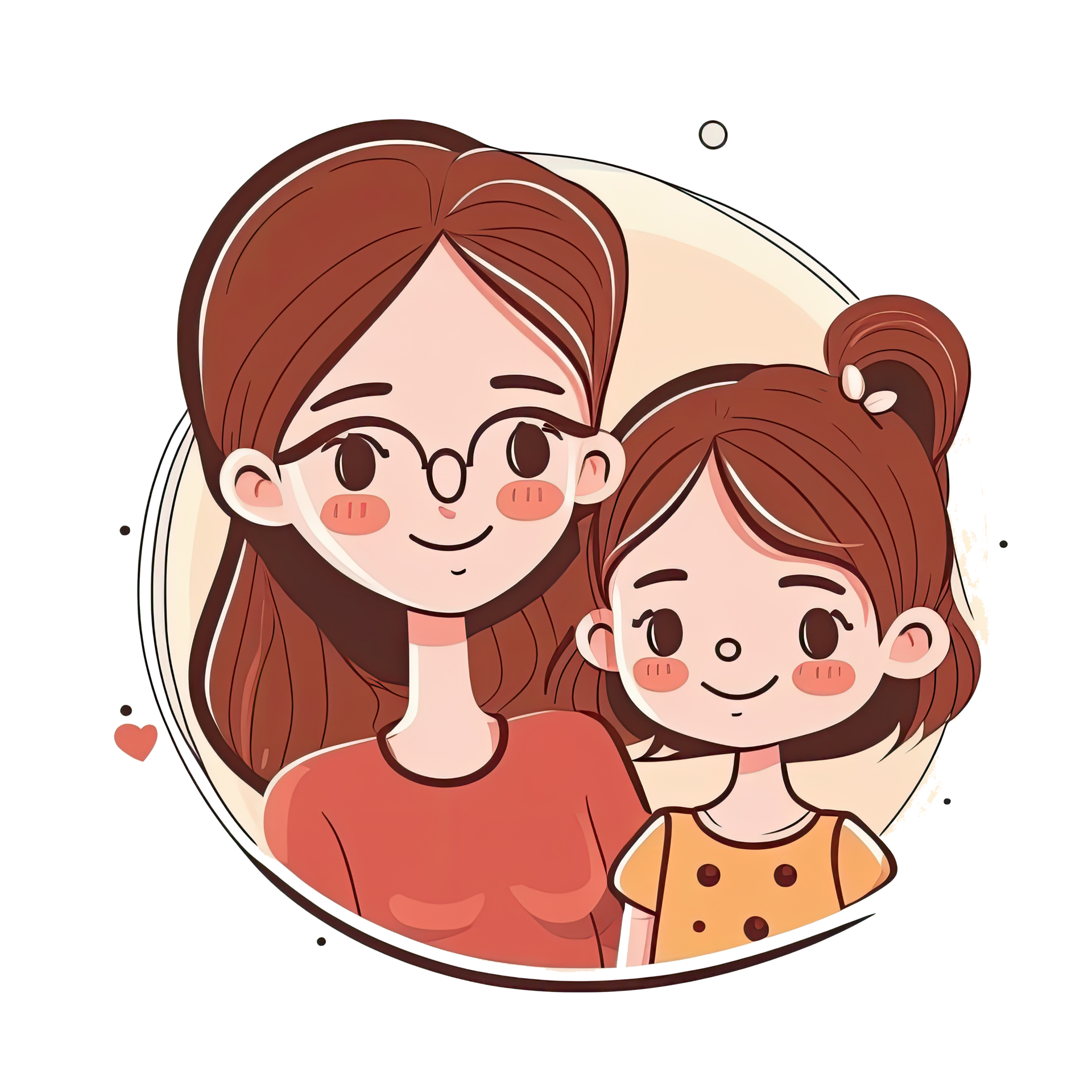 Mother and Daughter Cartoon 21665577 PNG Mother and Daughter Cartoon 21665577 PNG