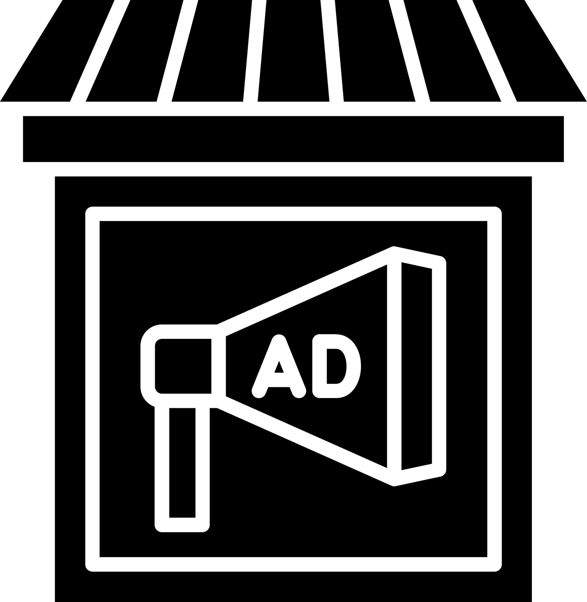 In Store Ads Icon Style 21665976 Vector Art At Vecteezy
