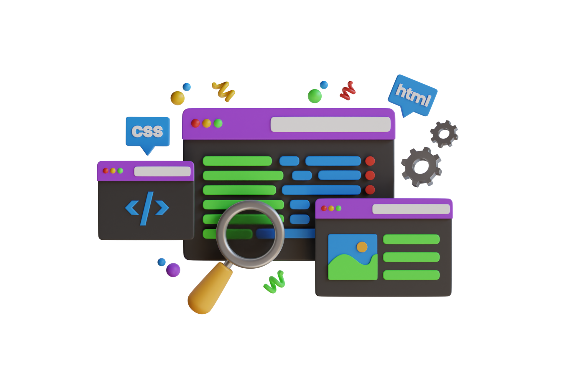 Web Design And Development Png