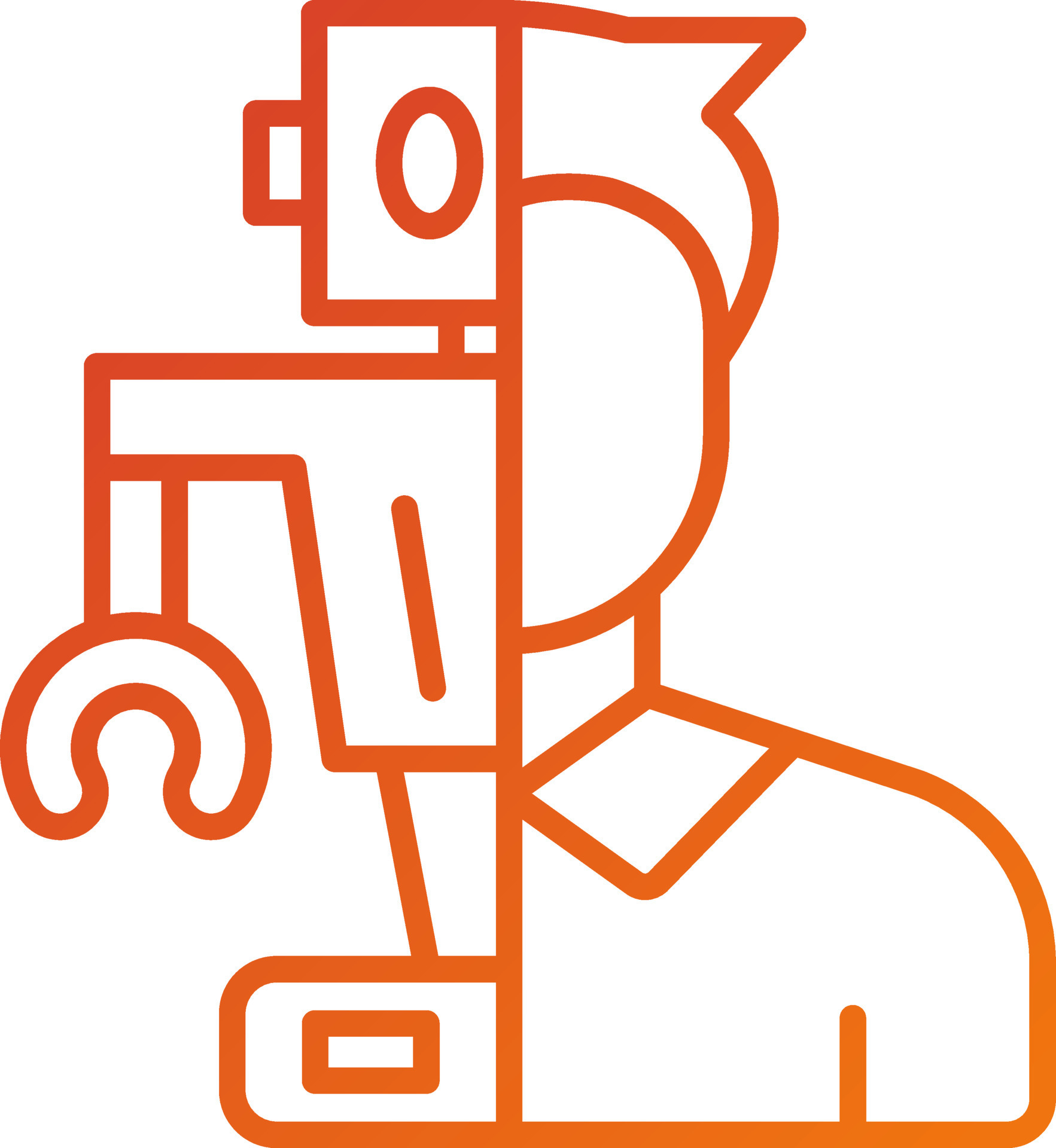 Computer Science Icon Style 21667270 Vector Art At Vecteezy
