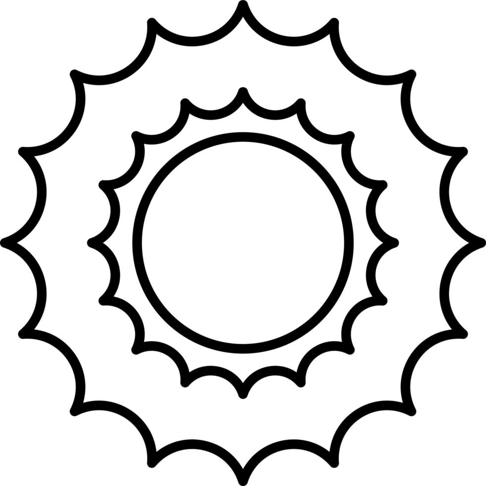 Sun, summer outline vector icon. Line summer and sun vector icon ... Sun, summer outline vector icon. Line summer and sun vector icon ...