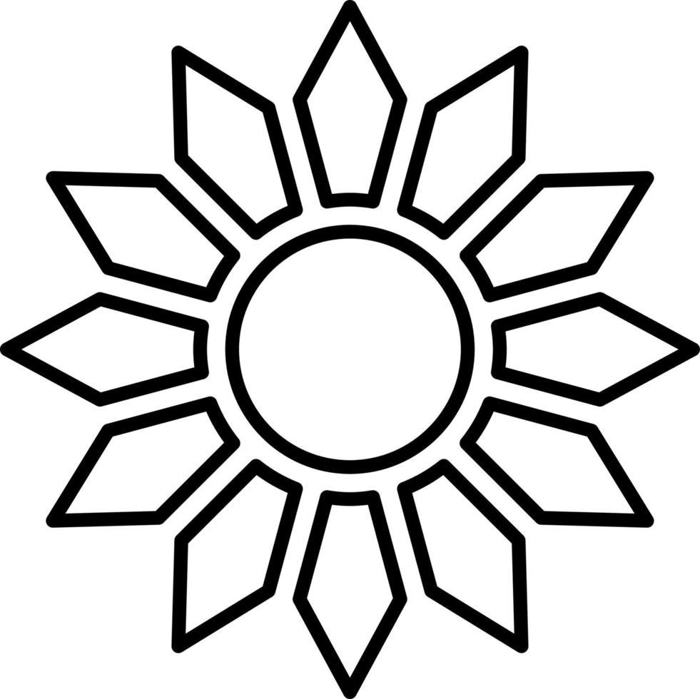 Sun, summer outline vector icon. Line summer and sun vector icon ... Sun, summer outline vector icon. Line summer and sun vector icon ...