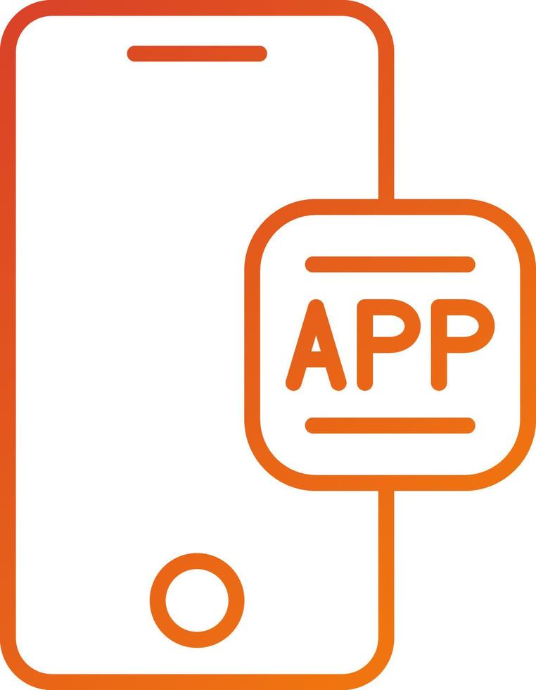 Mobile App Icon Style 21668218 Vector Art at Vecteezy