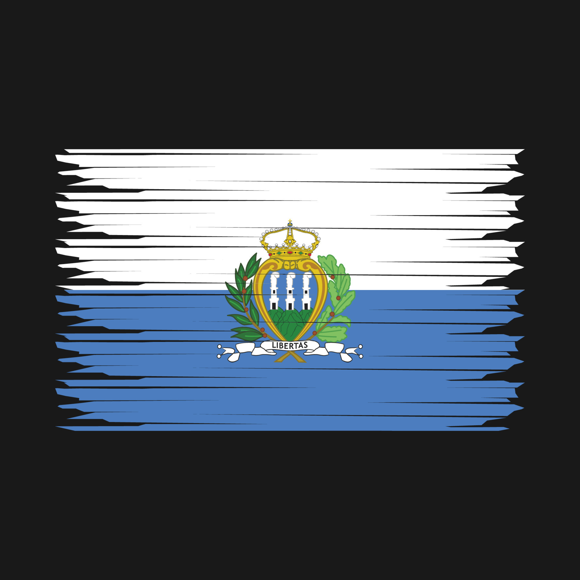 San Marino Flag Illustration 21670093 Vector Art at Vecteezy