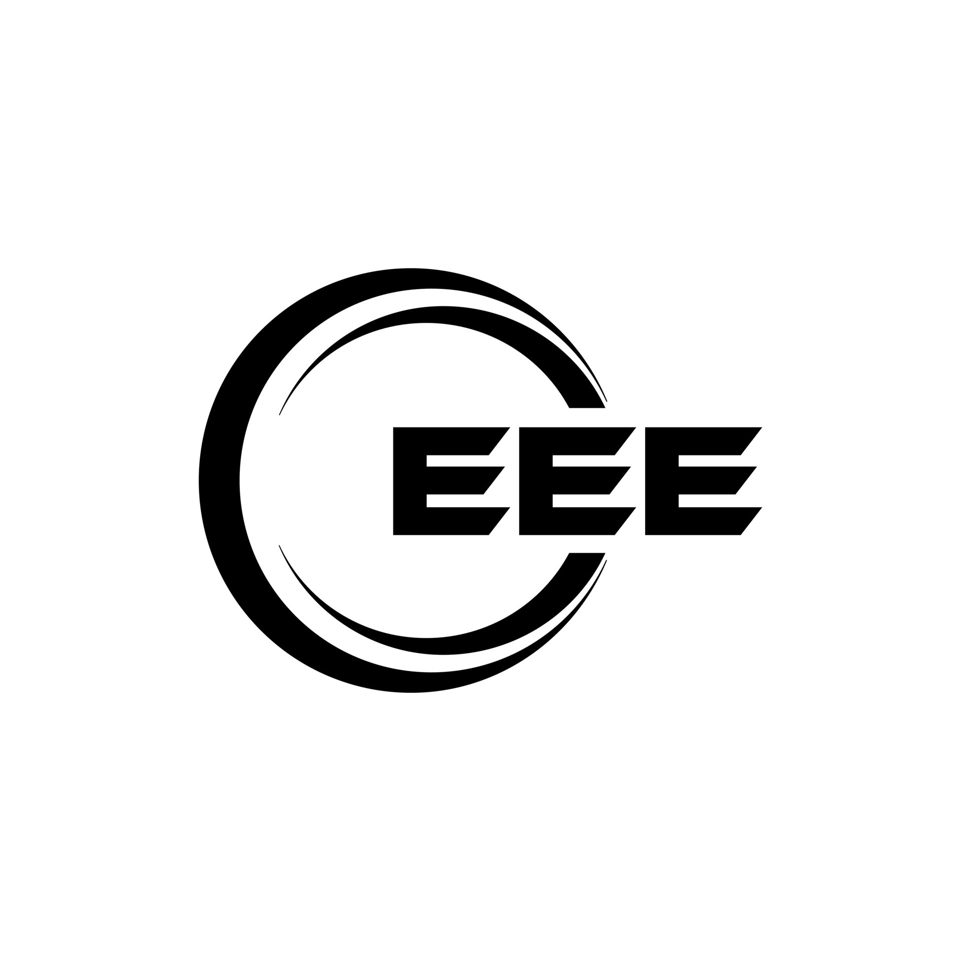 diseño del logotipo de la letra eee en la ilustración. logotipo ... diseño del logotipo de la letra eee en la ilustración. logotipo ...