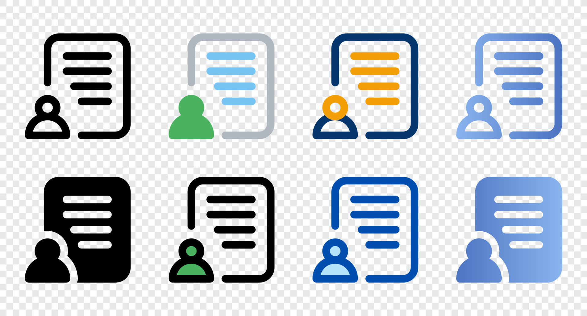 Form icons in different style. Form icons. Different style icons set. Vector illustration ...