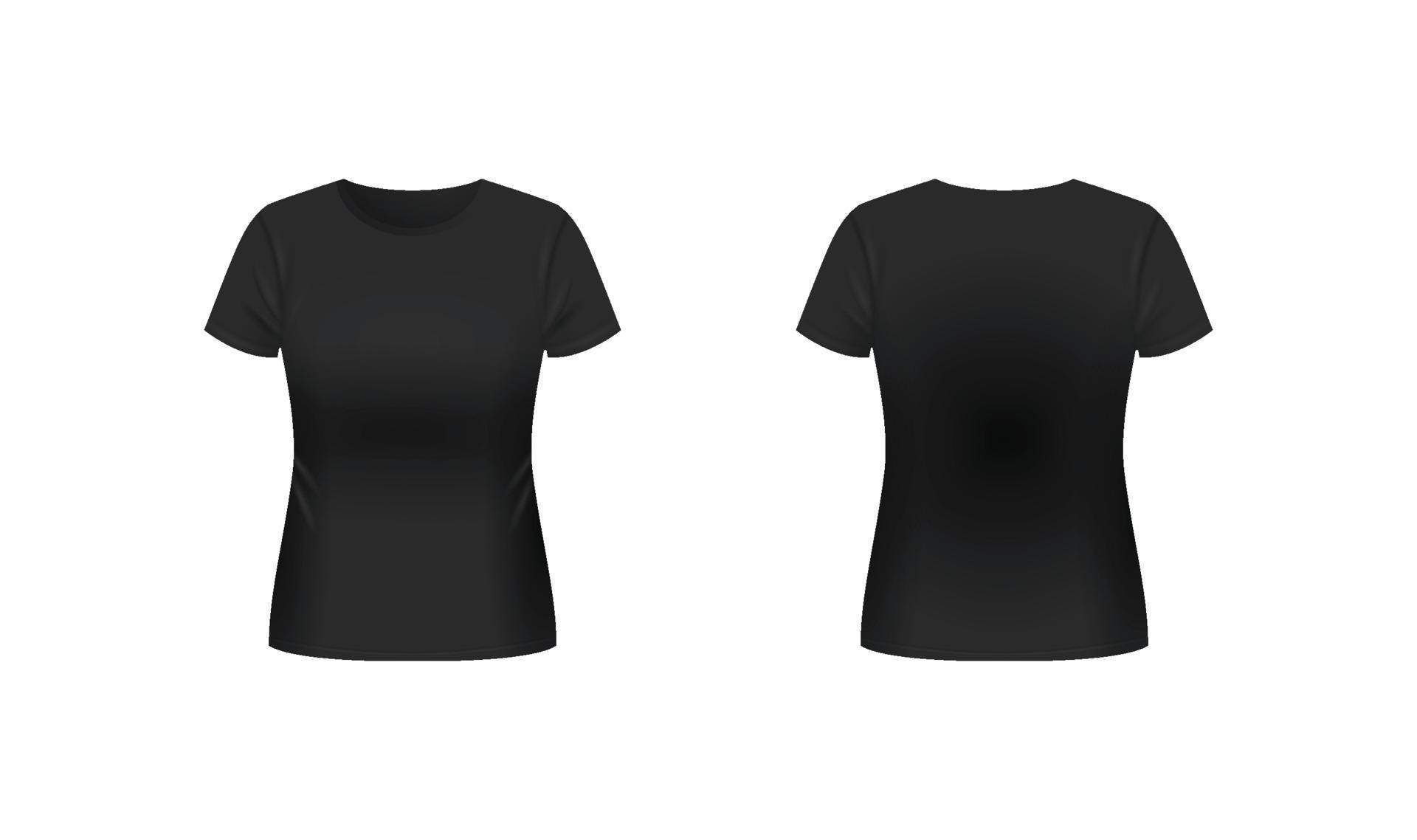 3d Black T Shirt Mockup 21674656 Vector Art At Vecteezy
