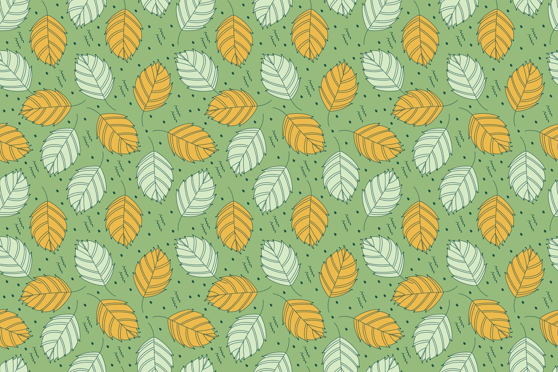 Spring Leaves Pattern 21676287 Vector Art at Vecteezy