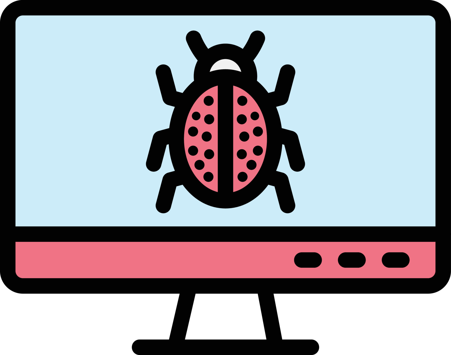 Debug Vector Icon Design Illustration 21677287 Vector Art At Vecteezy