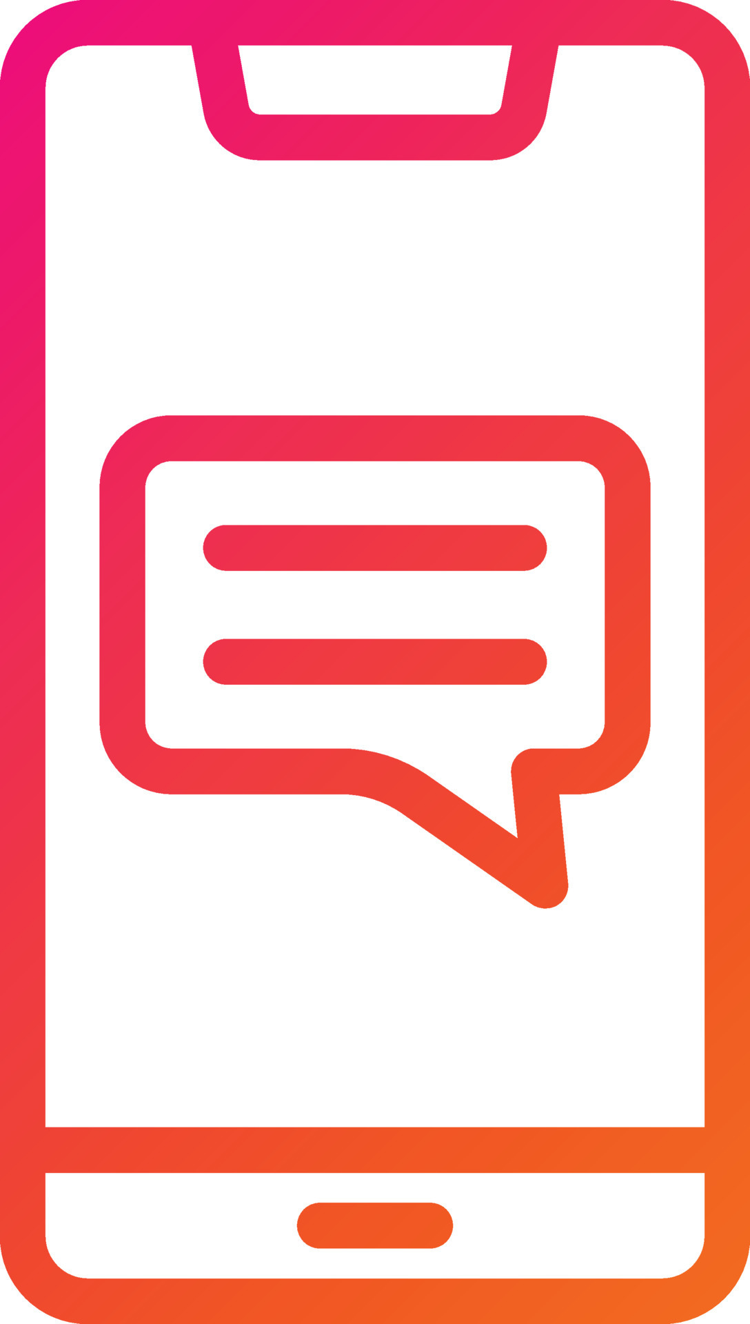 Message Vector Icon Design Illustration 21678317 Vector Art at Vecteezy