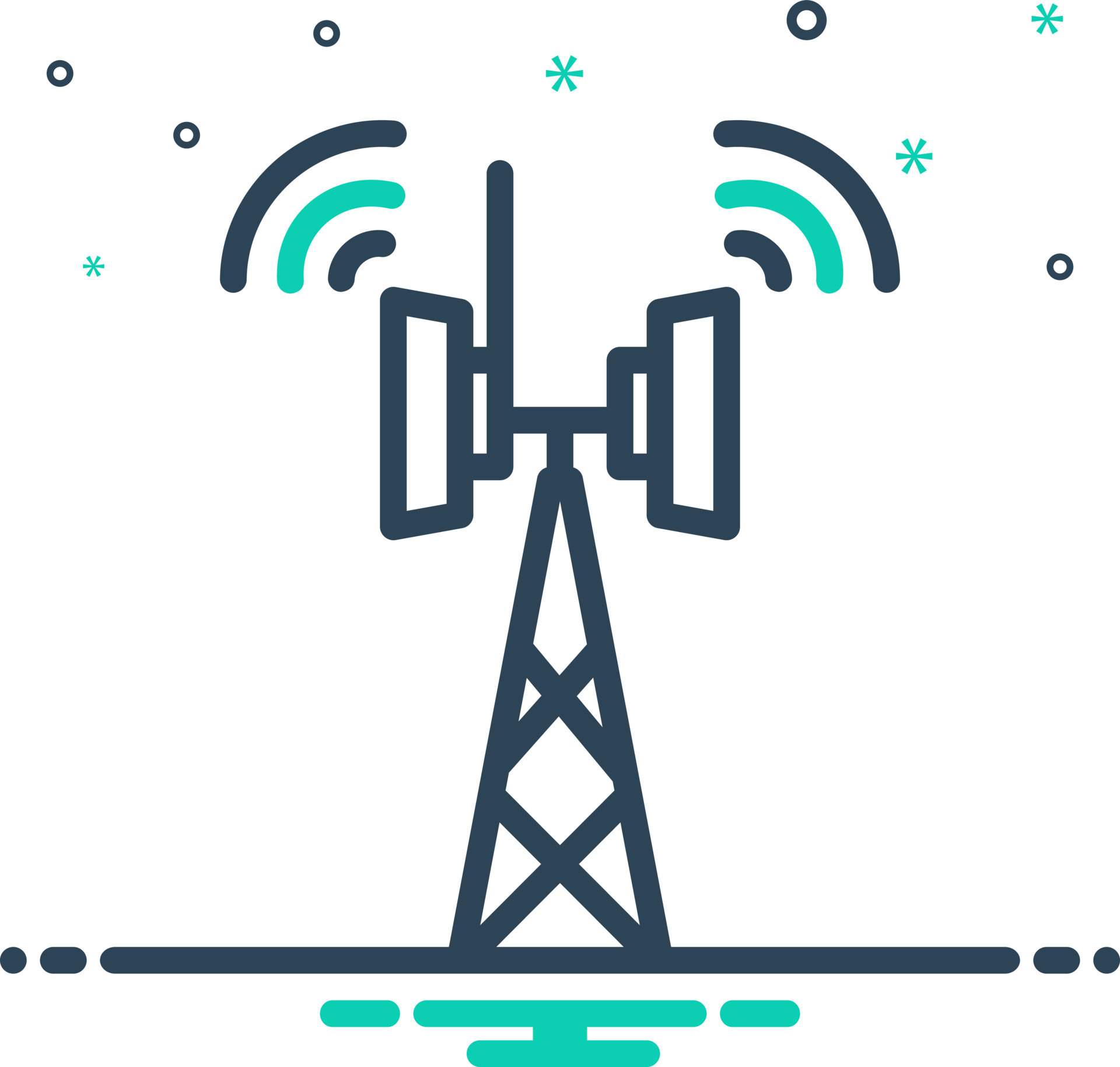 Mix Icon For Telecom 21680996 Vector Art At Vecteezy