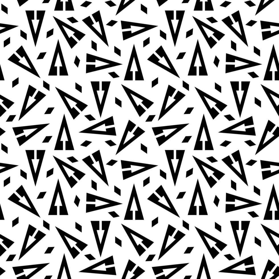 Repeating Abstract Floral Background Vector Seamless Pattern Modern
