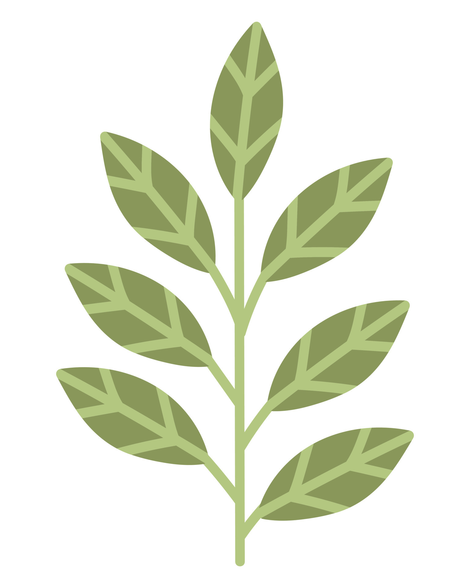 Doodle flat clipart simple leaf. Easy to change color. 21686762 Vector ... Doodle flat clipart simple leaf. Easy to change color. 21686762 Vector ...