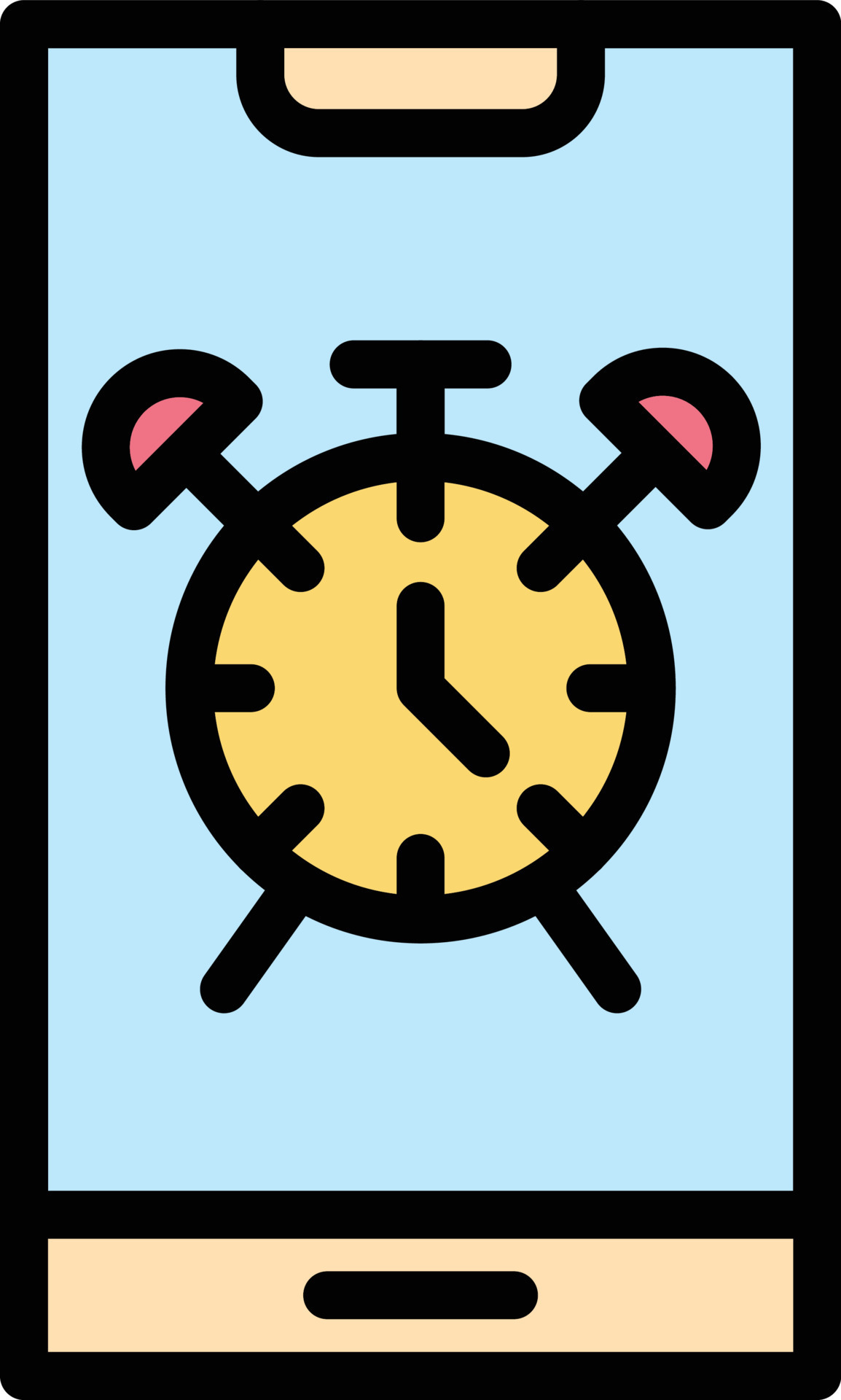 Clock Vector Icon Design Illustration 21688512 Vector Art At Vecteezy