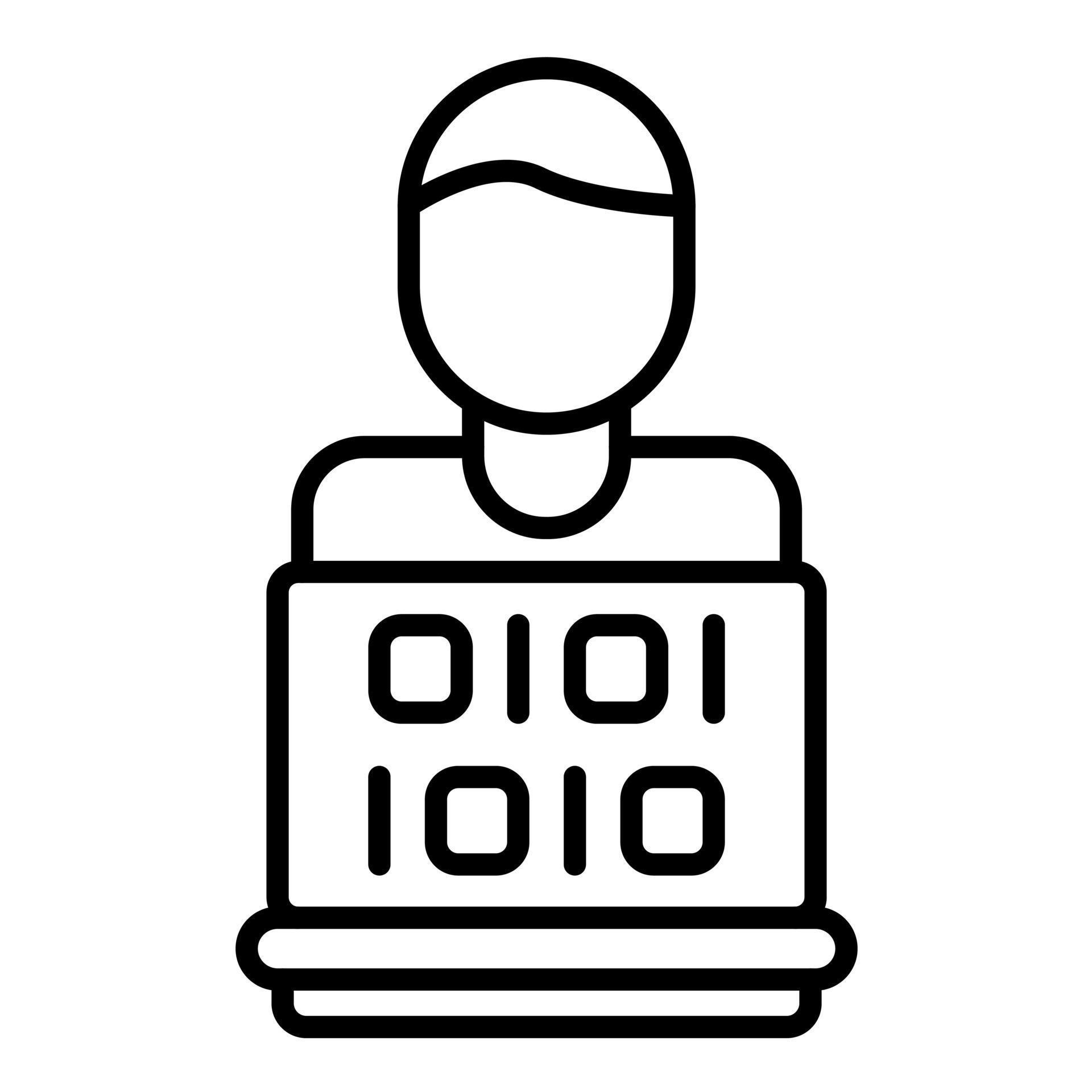 Coder Man vector icon 21693582 Vector Art at Vecteezy