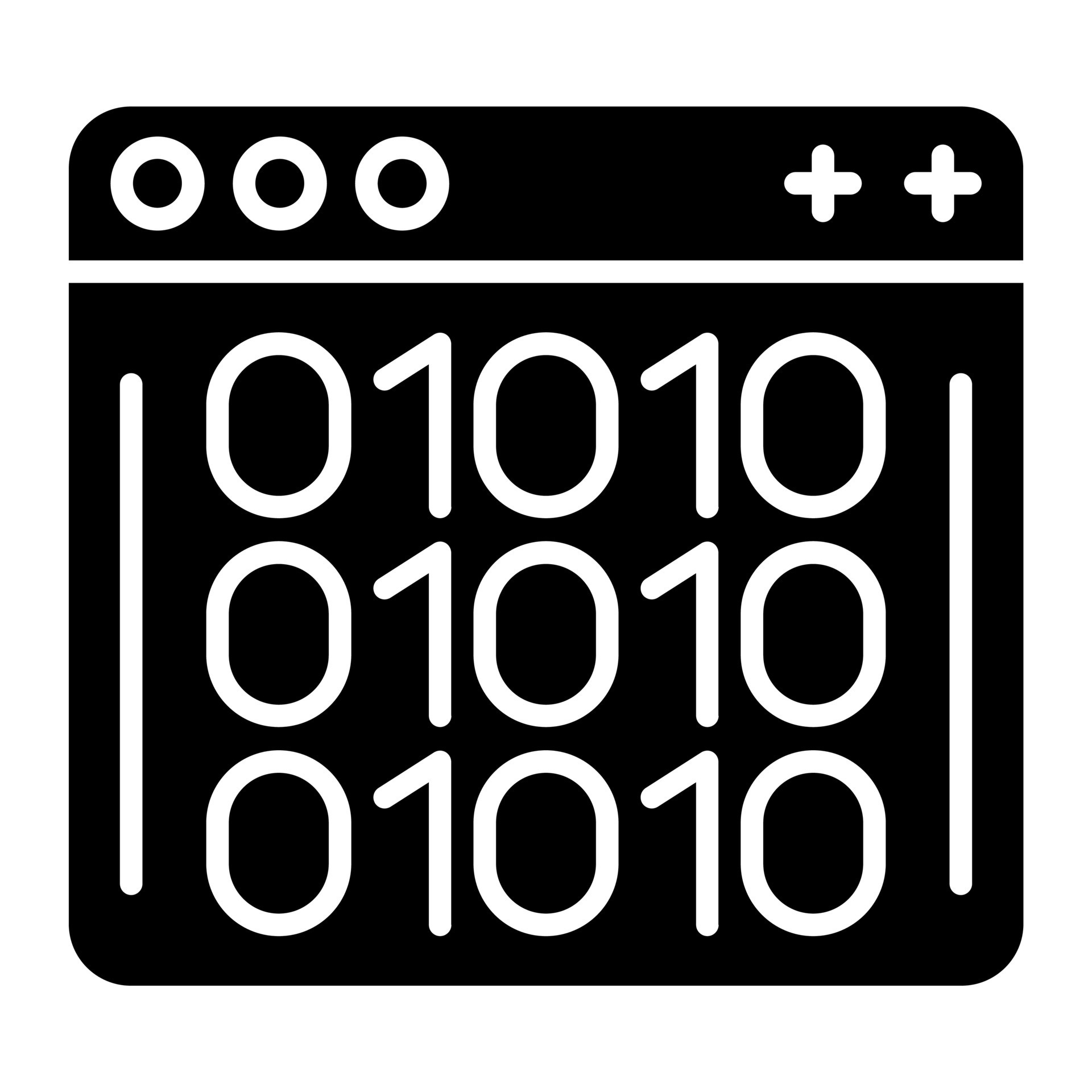 Binary Vector Icon 21693870 Vector Art At Vecteezy