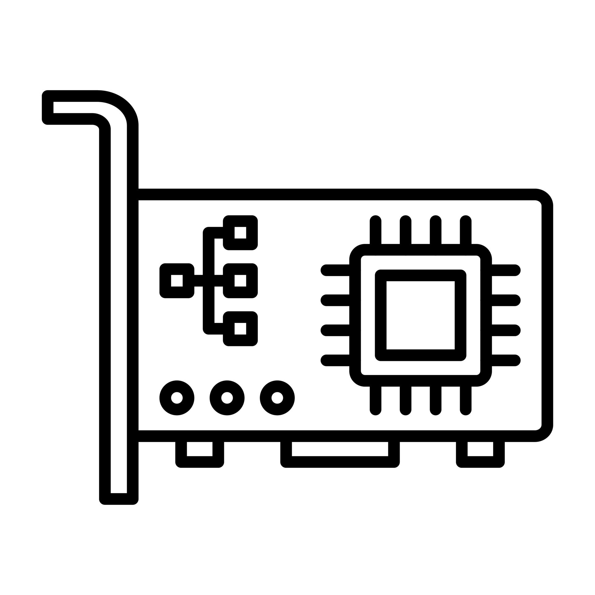 Network Interface Card vector icon 21693897 Vector Art at Vecteezy Network Interface Card vector icon 21693897 Vector Art at Vecteezy