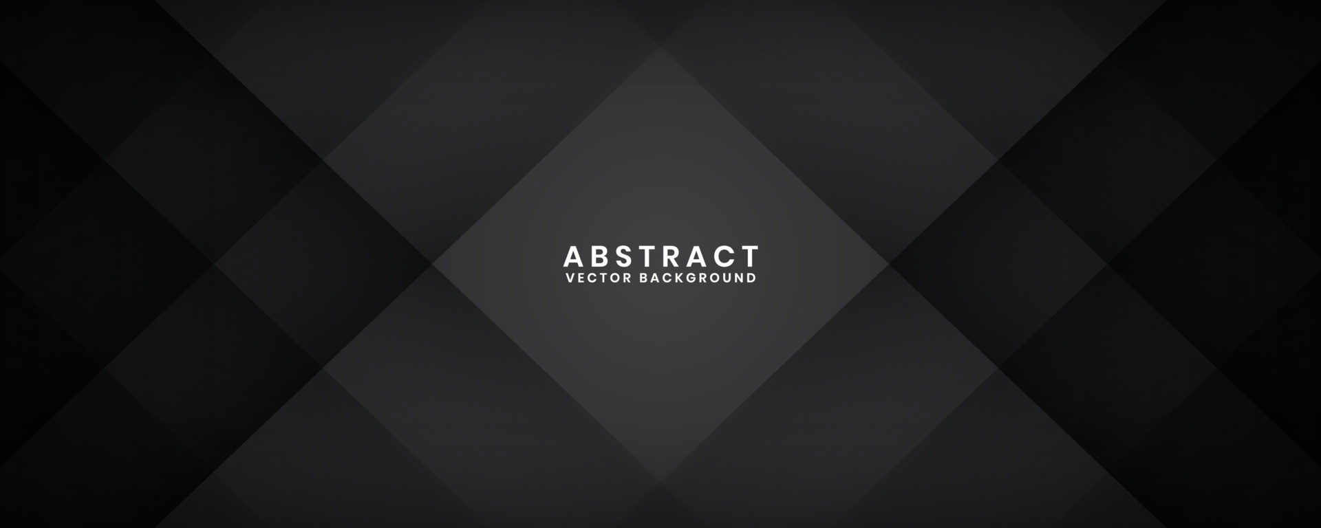 3d Black Geometric Abstract Background Overlap Layer On Dark Space With