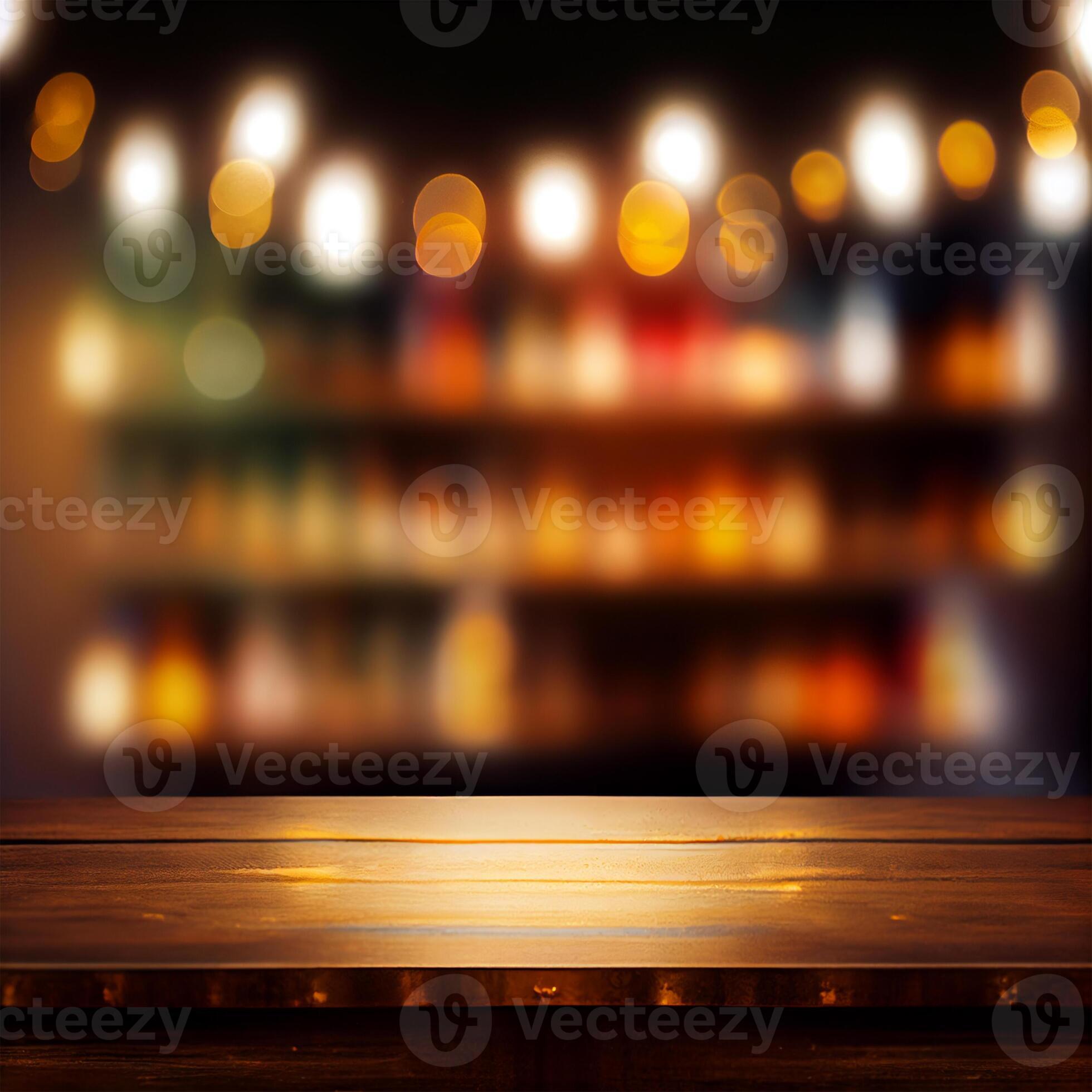Beer restaurant bar, bar tabletop, blurred background - image 21701877 Stock Photo at Vecteezy