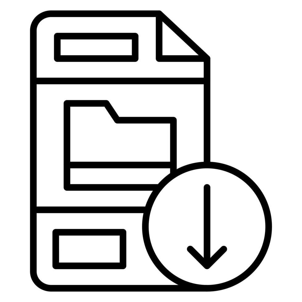 Download File vector icon 21707339 Vector Art at Vecteezy Download File vector icon 21707339 Vector Art at Vecteezy