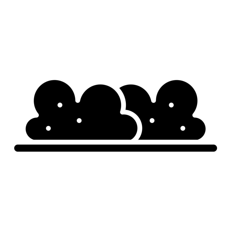 Bush vector icon 21708026 Vector Art at Vecteezy