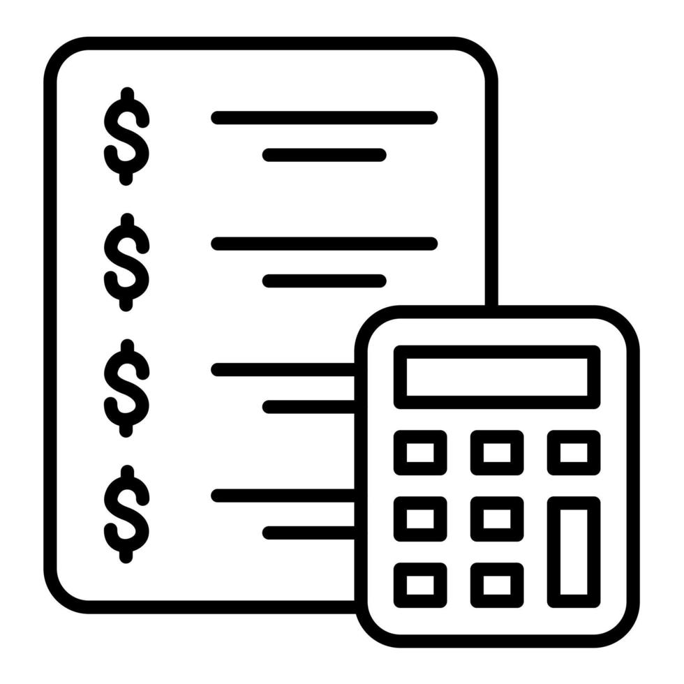 Budget vector icon 21708077 Vector Art at Vecteezy