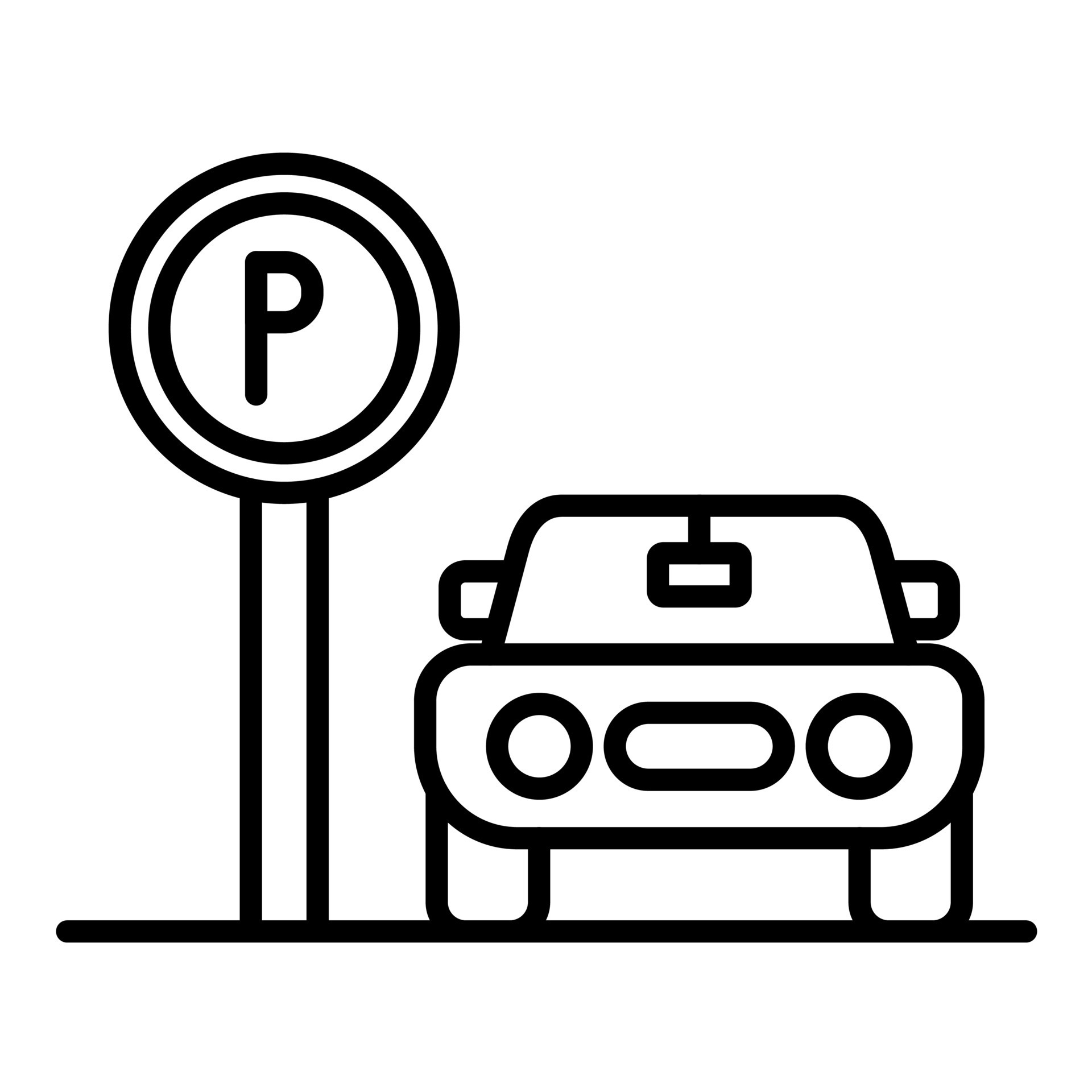 Parking Area vector icon 21708129 Vector Art at Vecteezy
