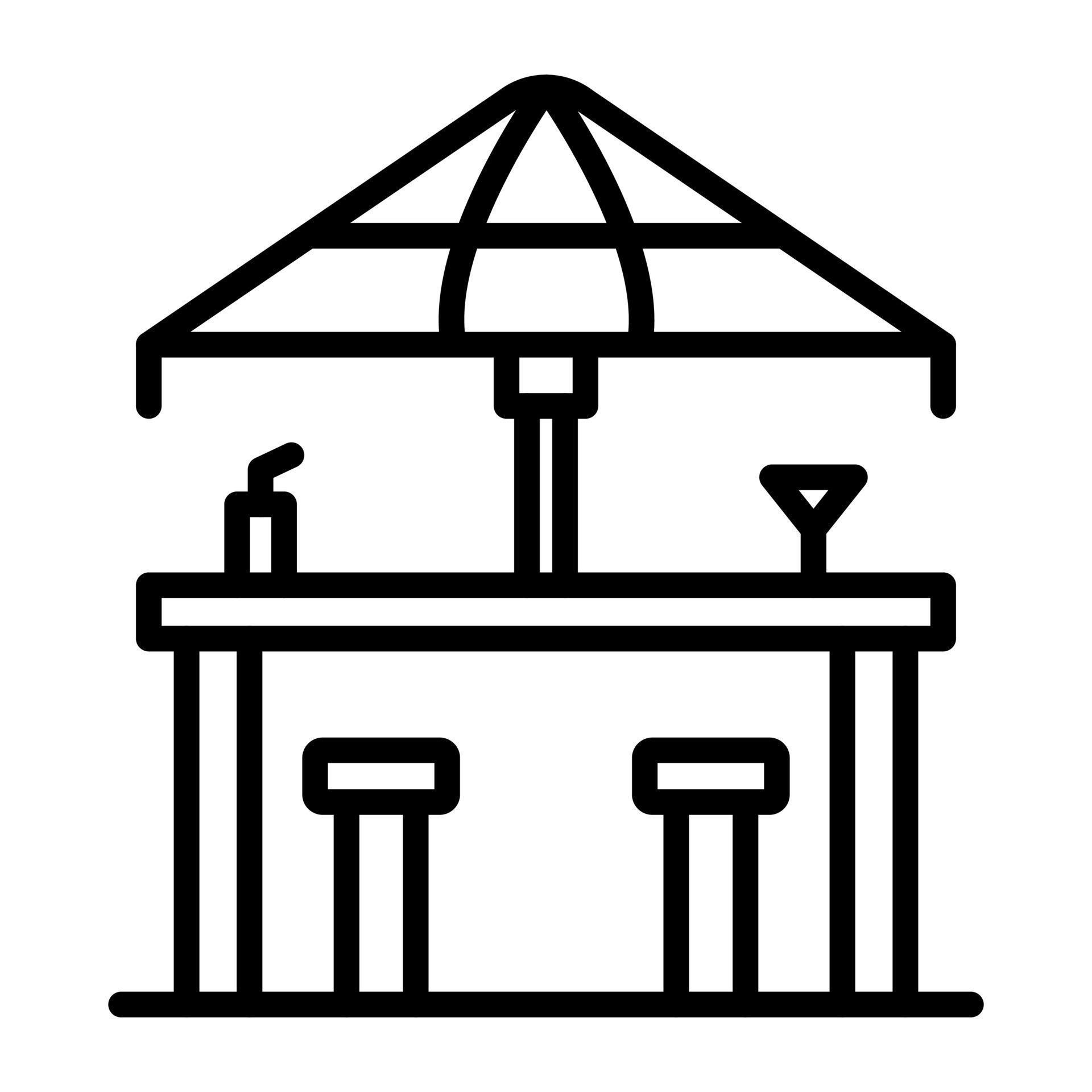 Beach Bar vector icon 21708181 Vector Art at Vecteezy