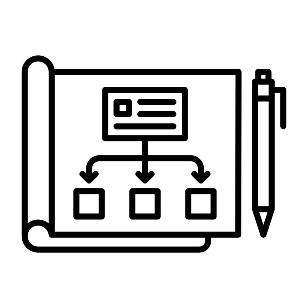 Planning vector icon 21708183 Vector Art at Vecteezy