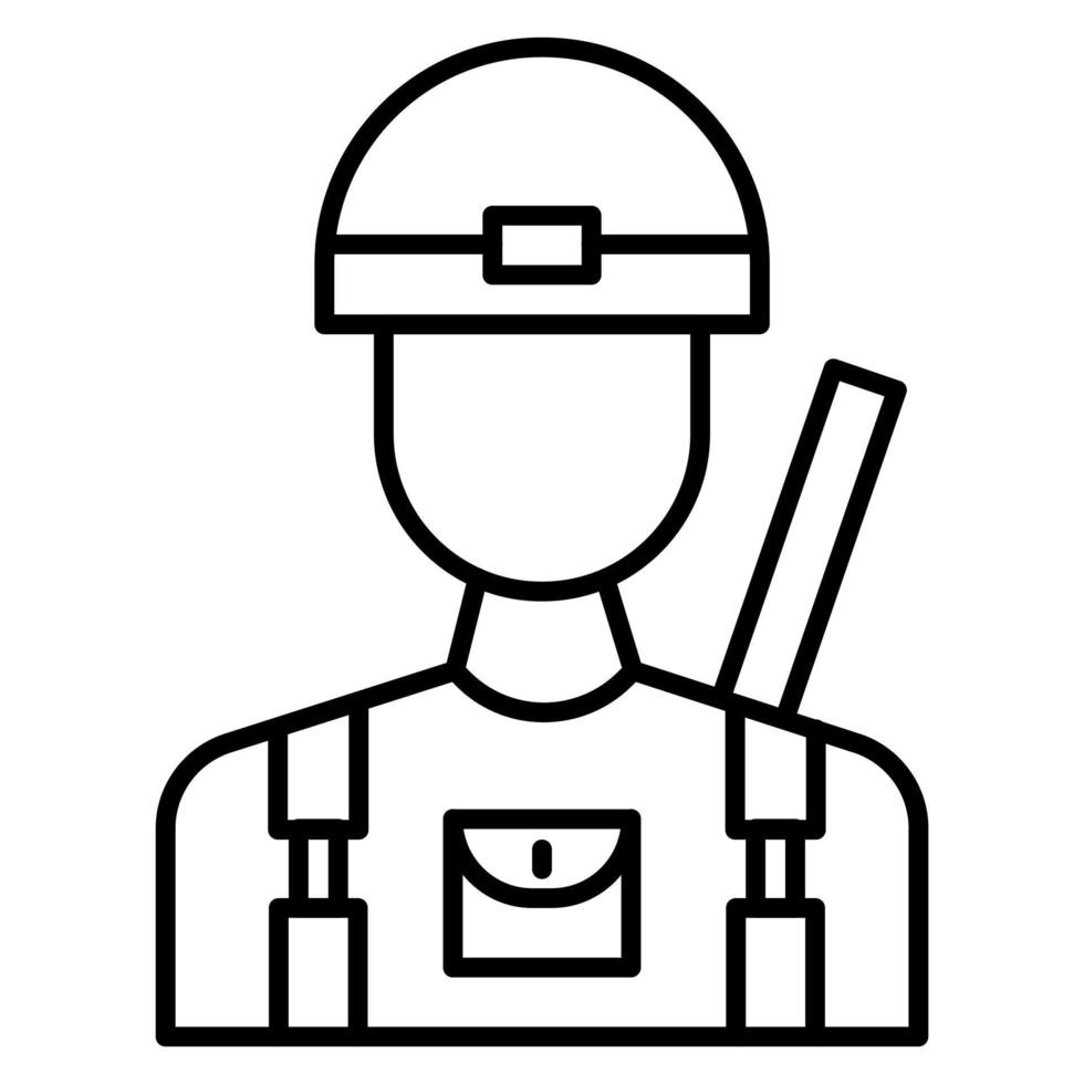 Army Soldier vector icon 21708310 Vector Art at Vecteezy