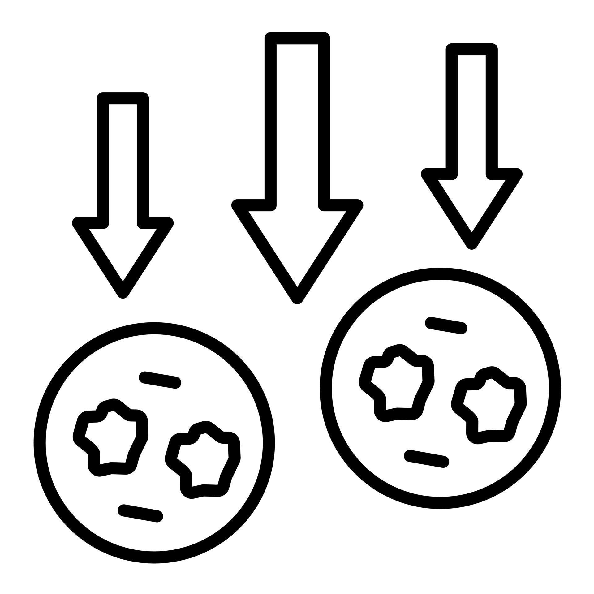 Gravity vector icon 21708315 Vector Art at Vecteezy