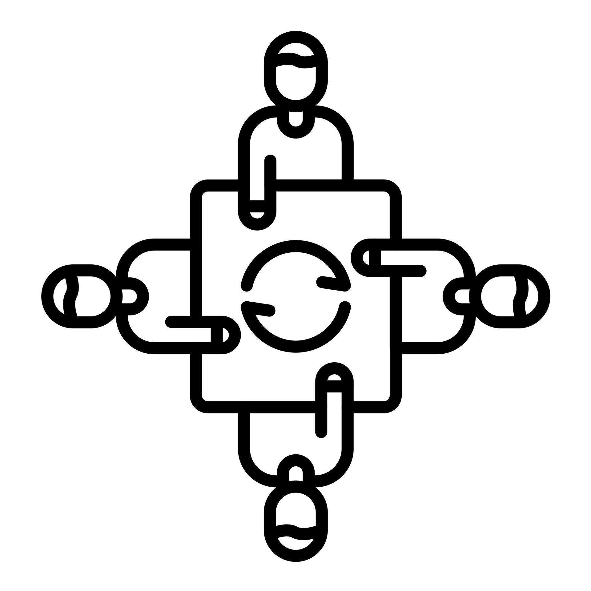 Working Together vector icon 21708364 Vector Art at Vecteezy