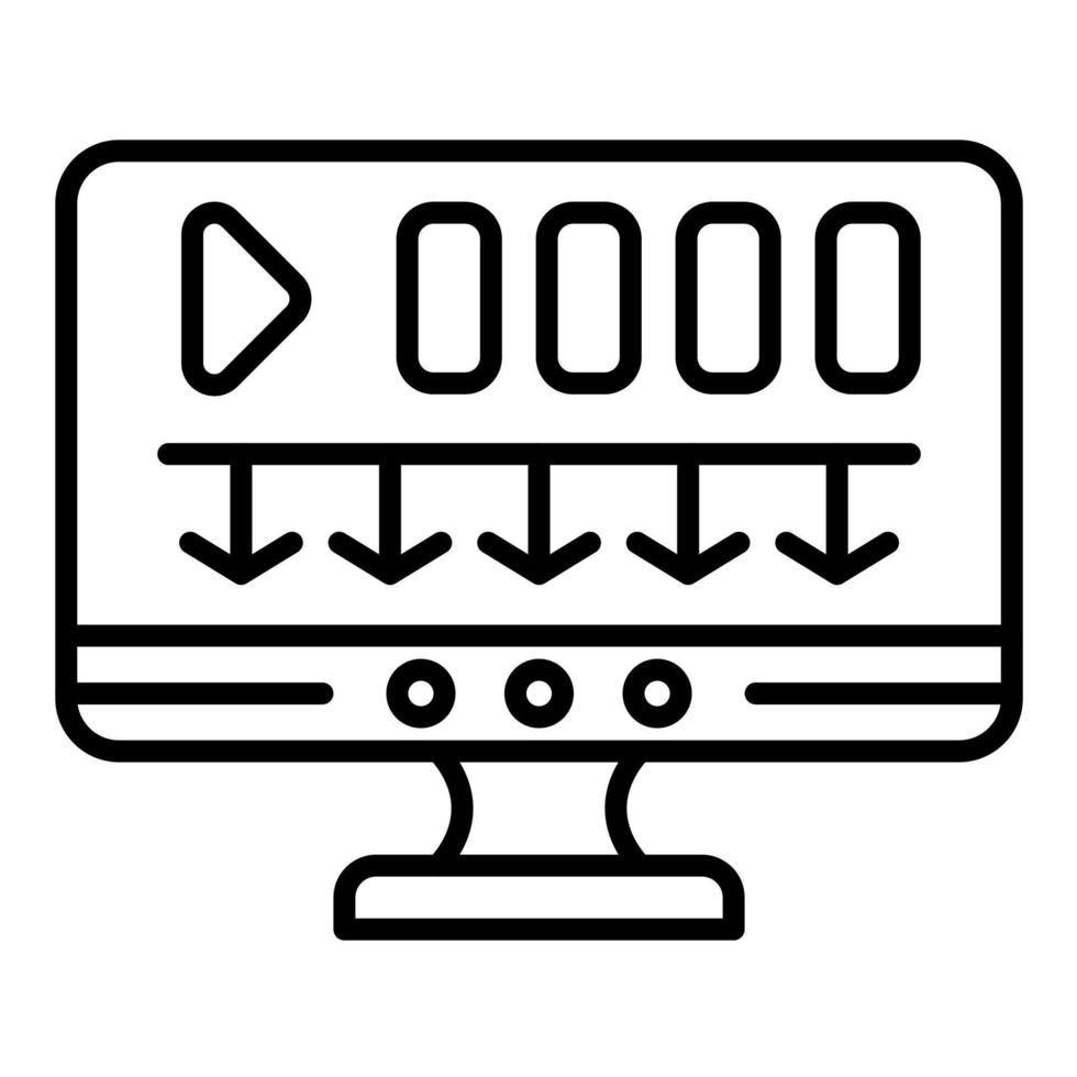 Gaming Platform vector icon 21708365 Vector Art at Vecteezy