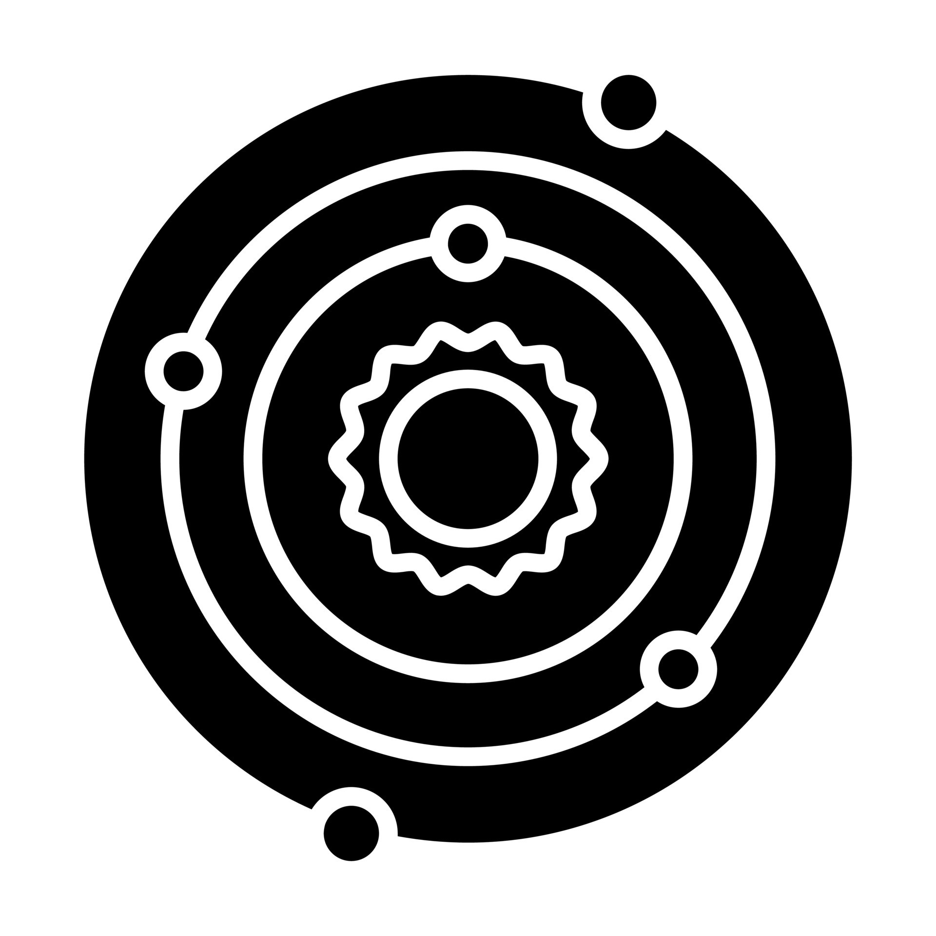 Solar System vector icon 21708385 Vector Art at Vecteezy