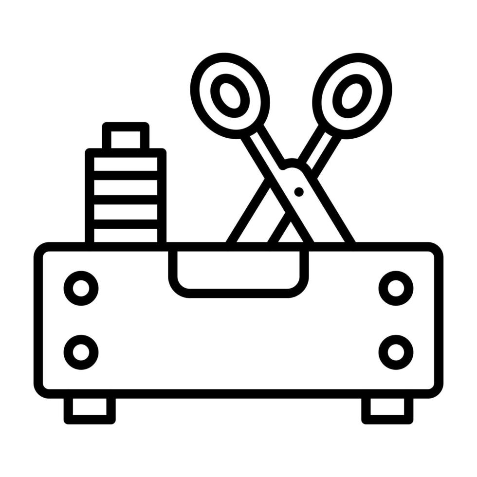 Sewing Box vector icon 21708392 Vector Art at Vecteezy