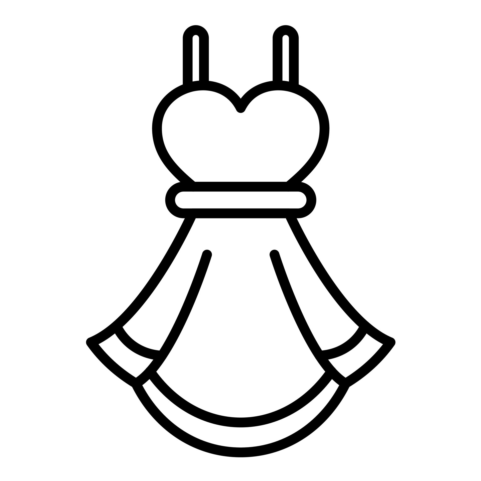 Dress Vector Icon 21708482 Vector Art At Vecteezy