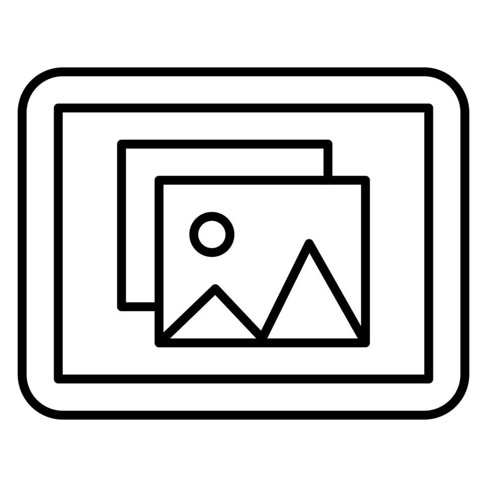 Gallery vector icon 21708629 Vector Art at Vecteezy