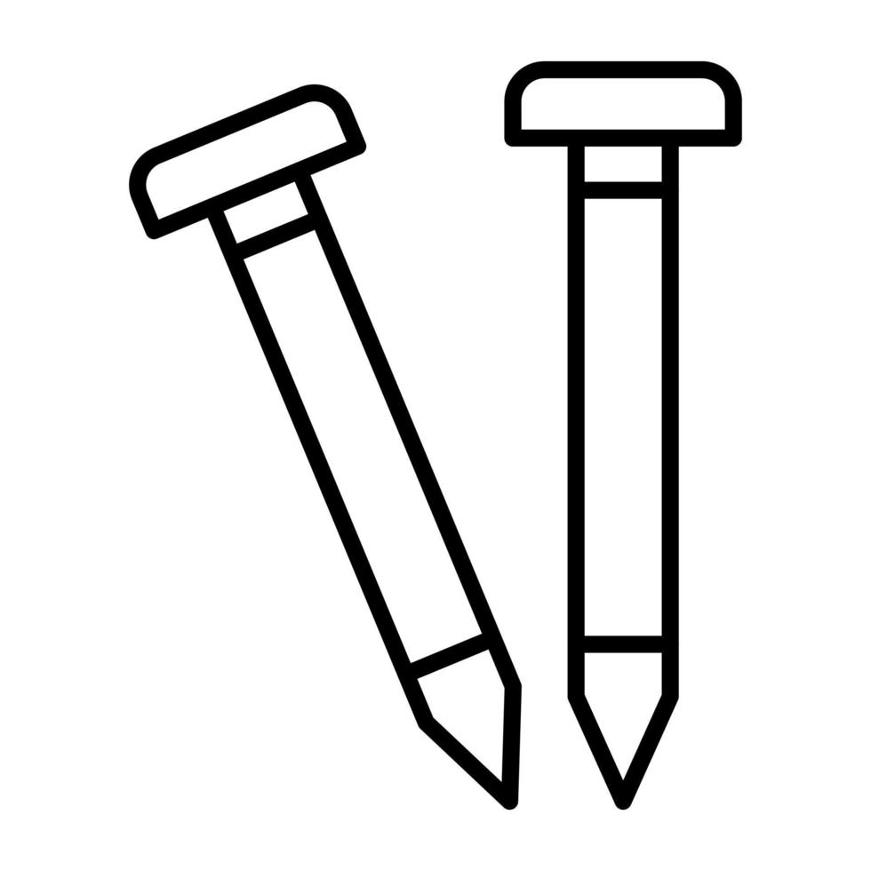 Nails vector icon 21708635 Vector Art at Vecteezy